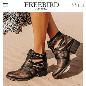 Freebird by Steven Shoes | Nib Steve Madden Freebird Leather Ankle Boot ...